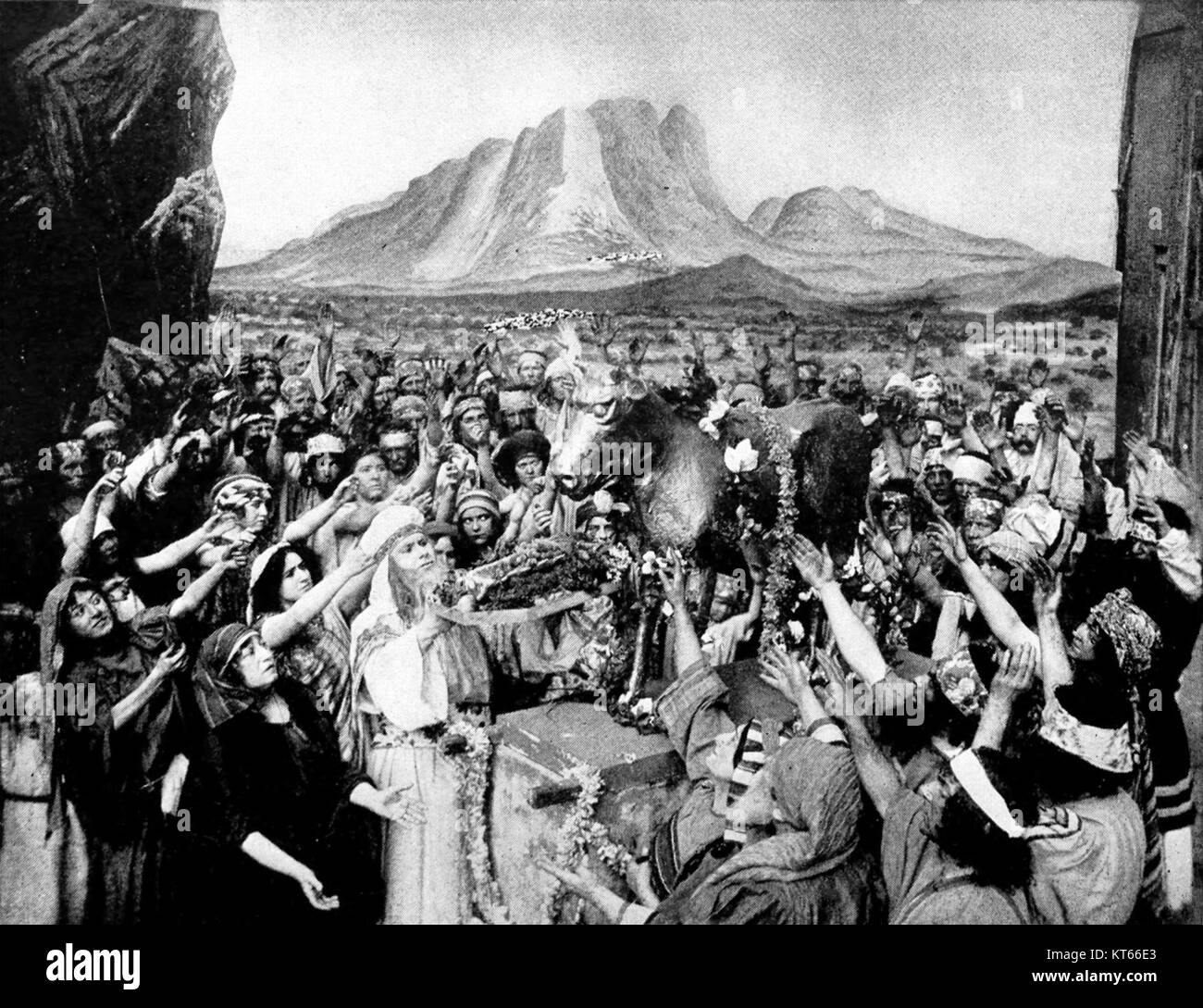 'The Life of Moses' is a 1909 depiction of the biblical story of Moses ...