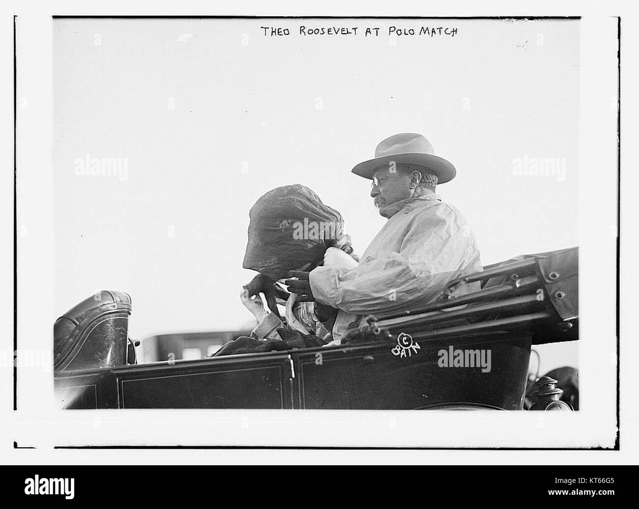 Theodore Roosevelt, the 26th President of the United States, is seen ...