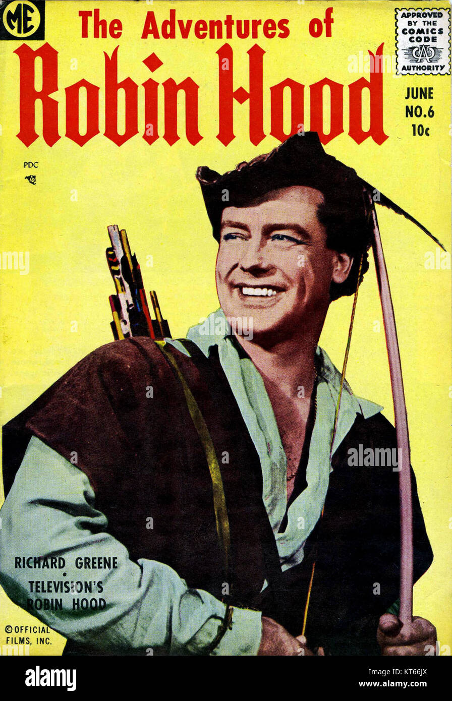 The Adventures of Robin Hood, Vol. 1, No. 6 is a publication of the ...