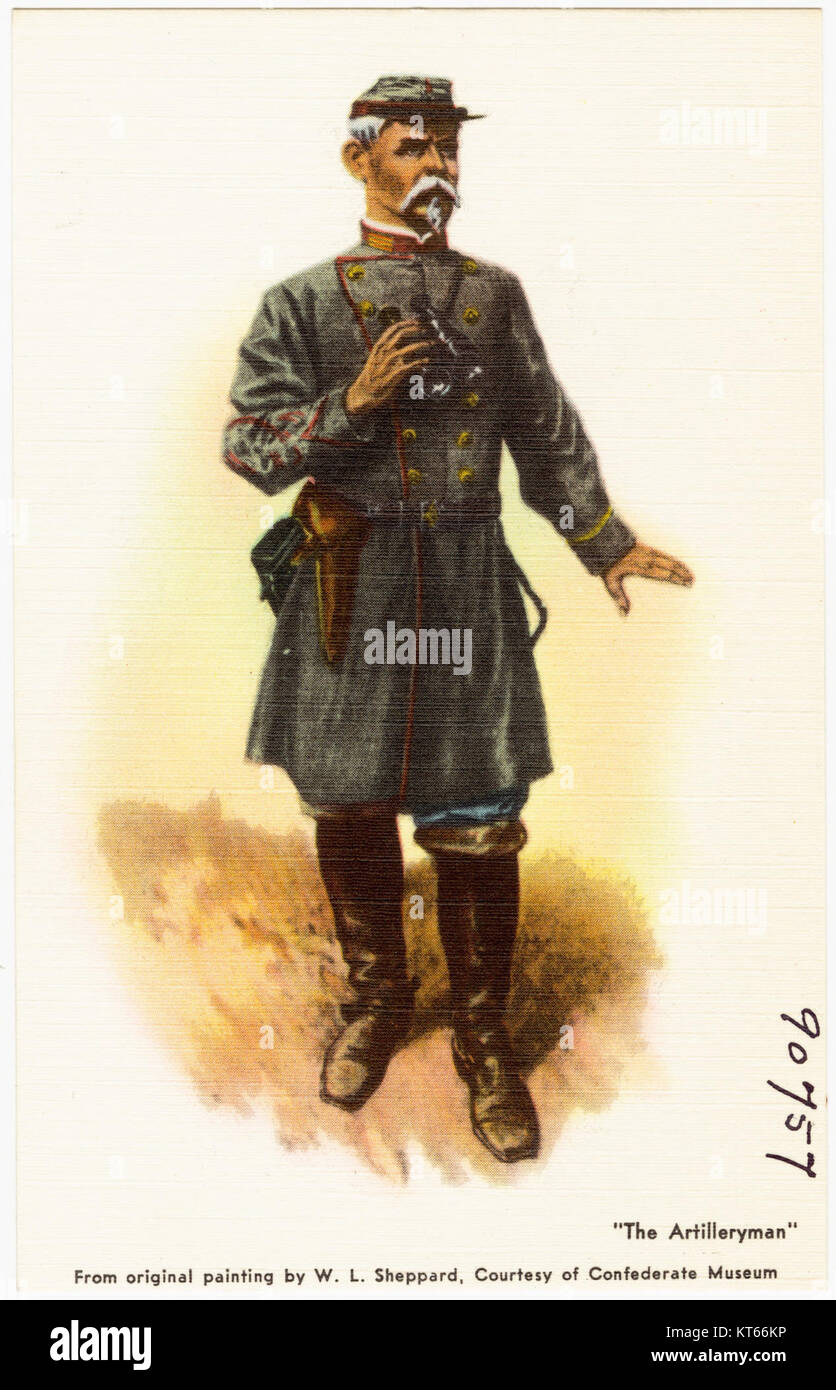 Civil war confederate painting hi-res stock photography and images - Alamy