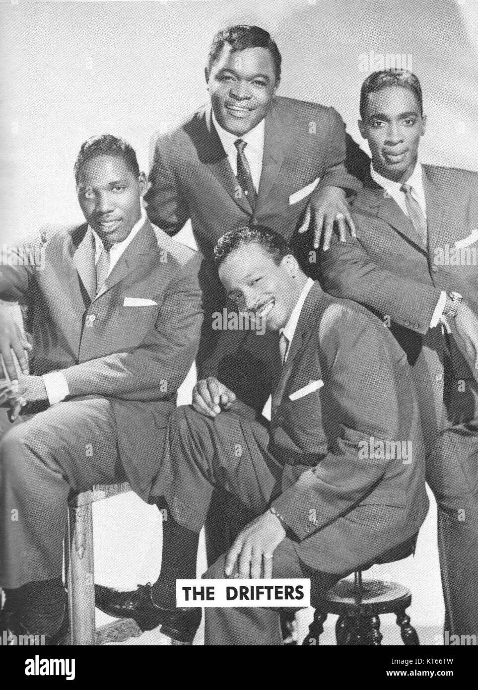 The Drifters, an American rhythm and blues vocal group, gained ...