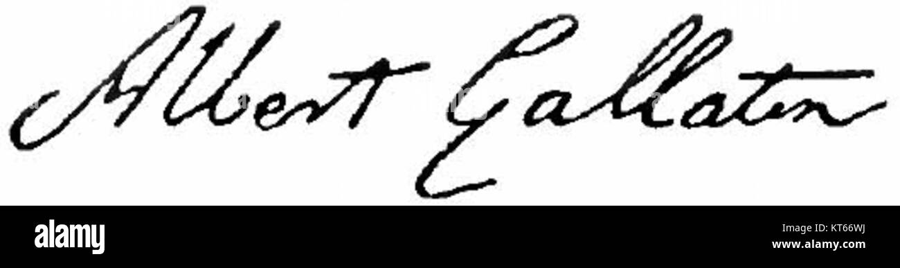 Gallatin albert hi-res stock photography and images - Alamy