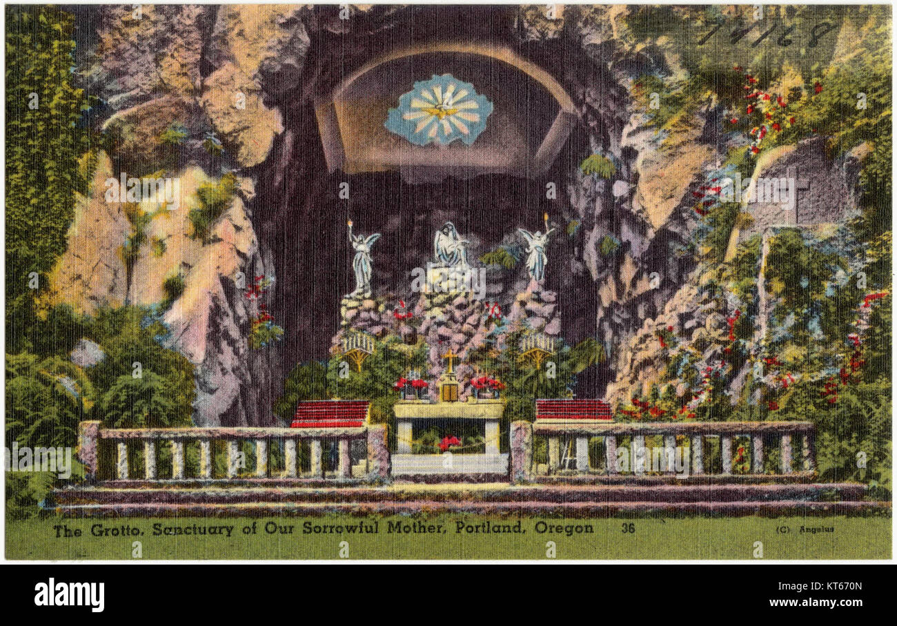 The Grotto in Portland, Oregon, is a Catholic shrine and sanctuary ...