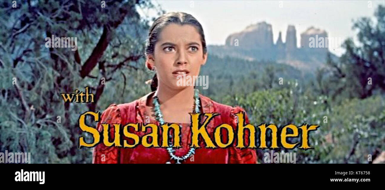 In the 1956 film 'The Last Wagon,' Susan Kohner portrays a key character involved in the ...