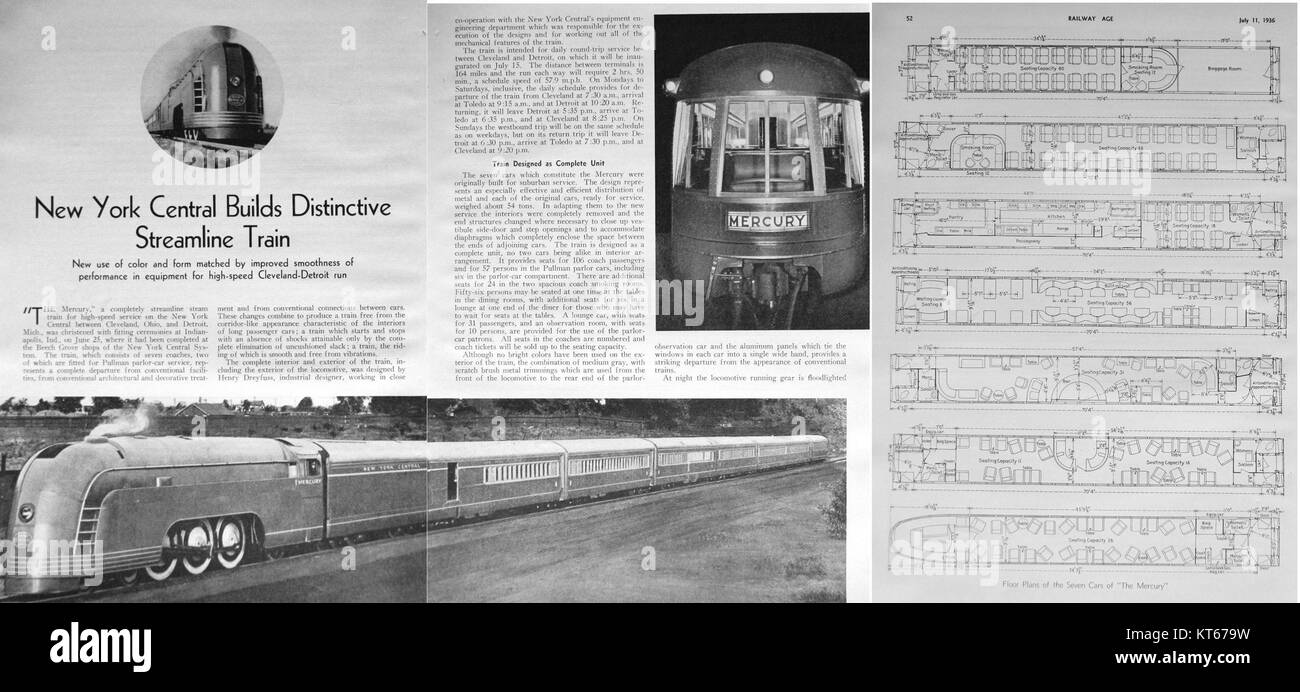 Mercury train Black and White Stock Photos & Images - Alamy