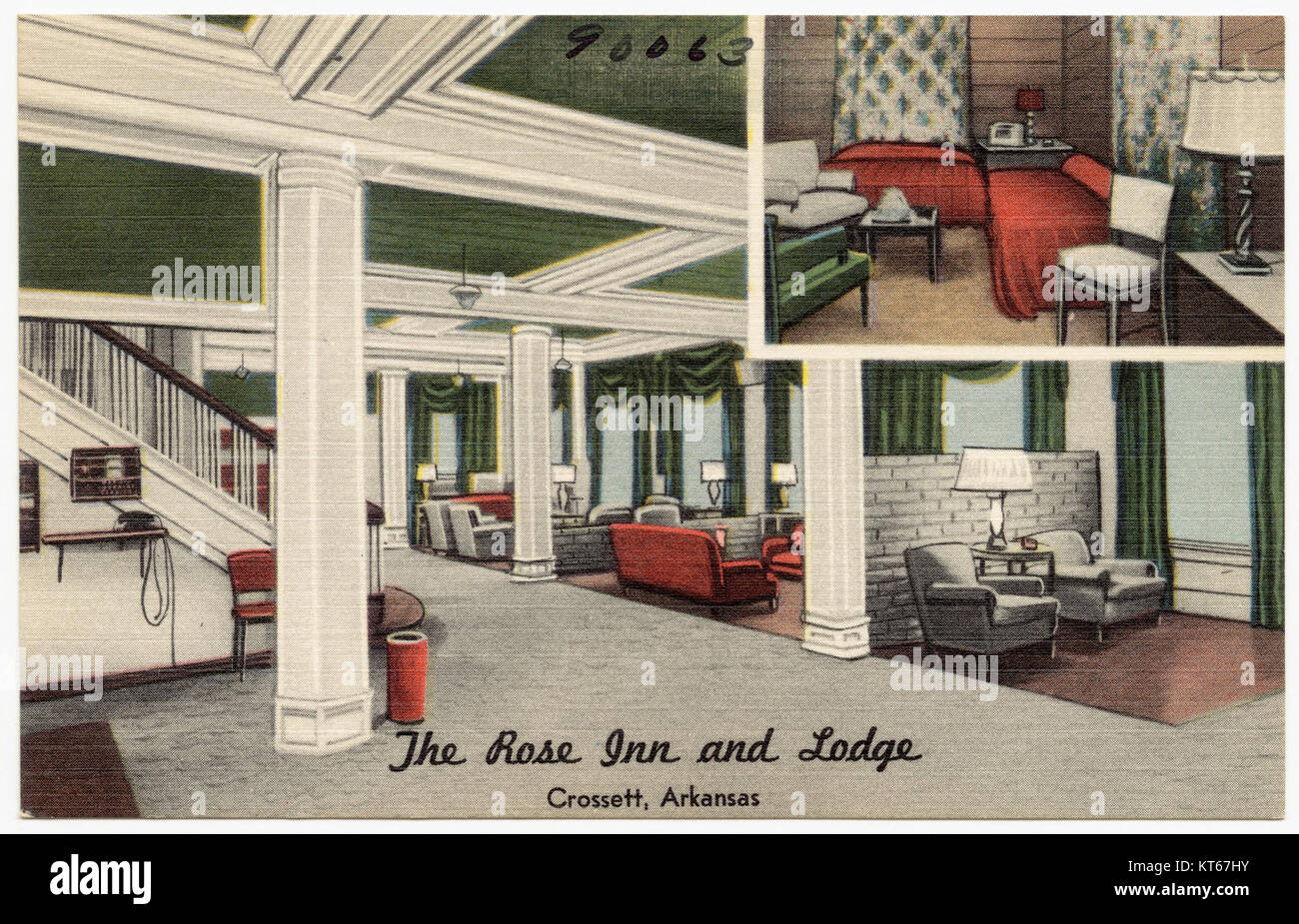 The Rose Inn and Lodge in Crossett, Arkansas, is a well-preserved ...