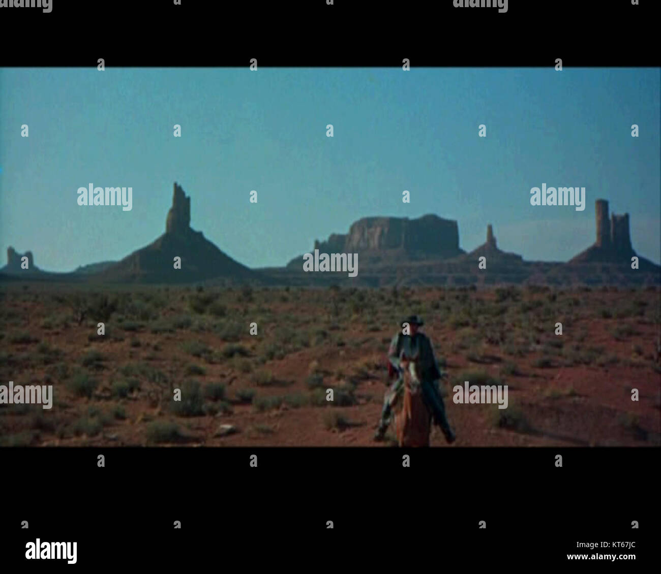The Searchers Ford trailer screenshot captures a scene from the 1956 ...