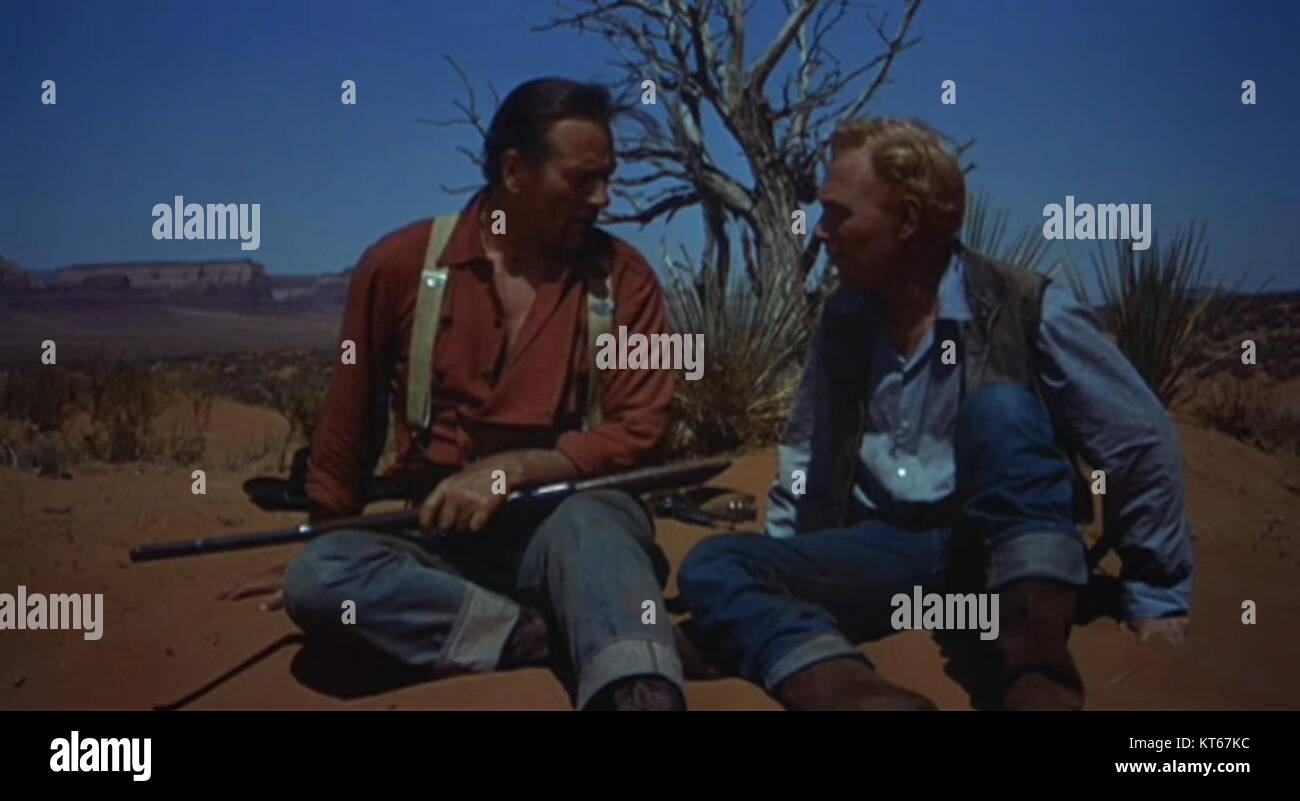 The 'Searchers' Ford Trailer screenshot is a still from the 1956 ...