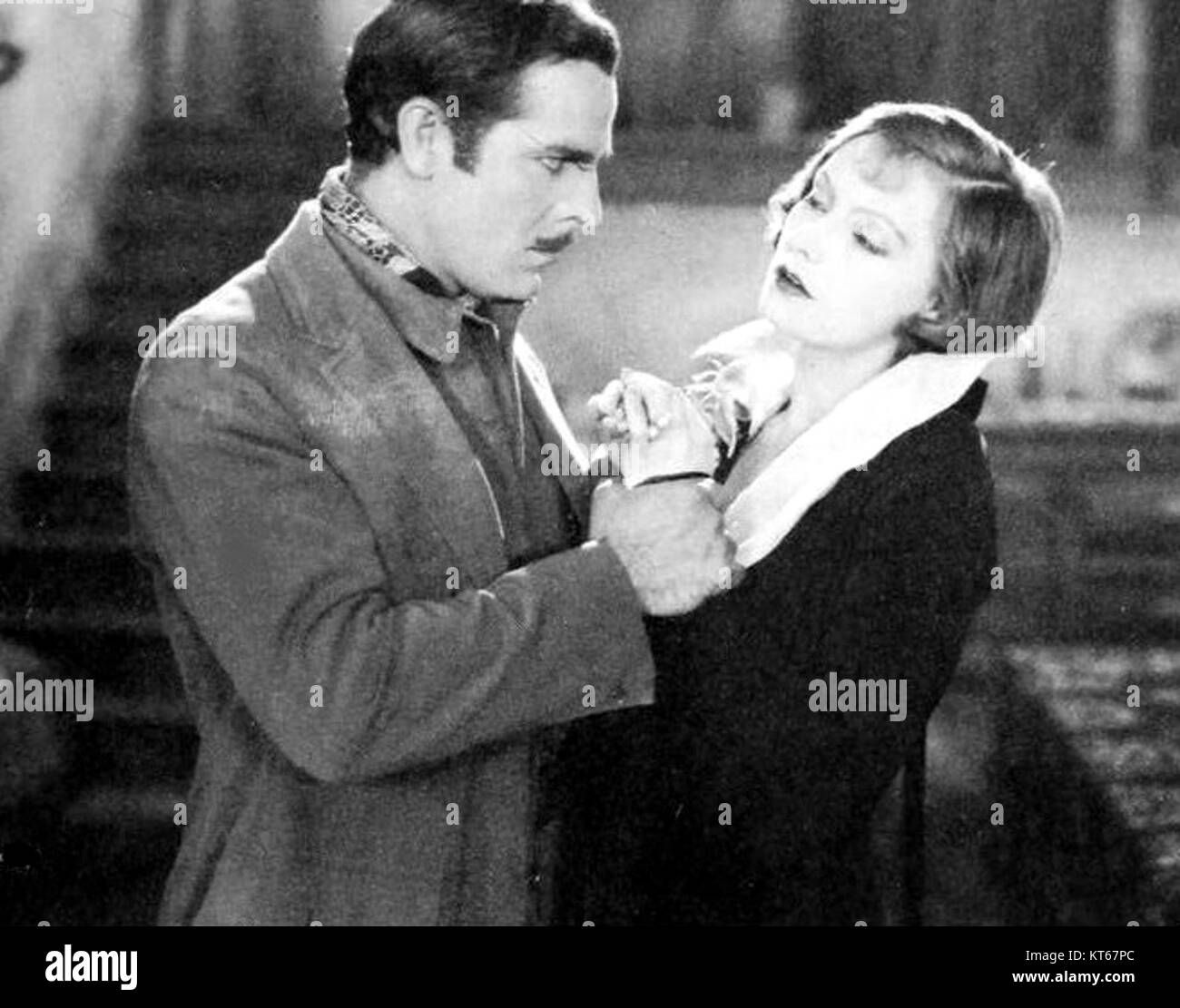 Scene from 'The Temptress', a 1926 silent film starring Greta Garbo and ...