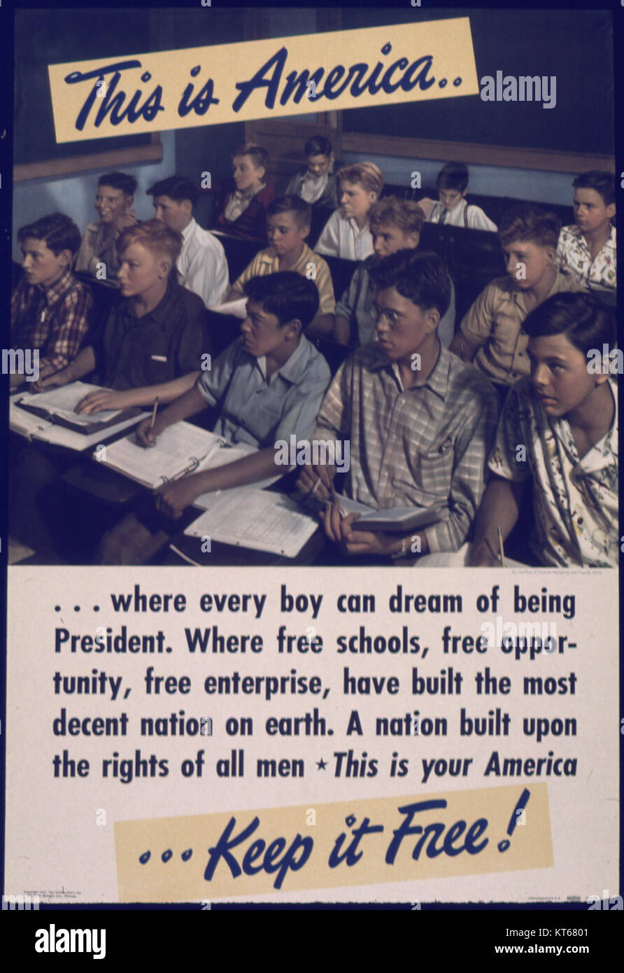 This iconic slogan, associated with American values of equality and ...