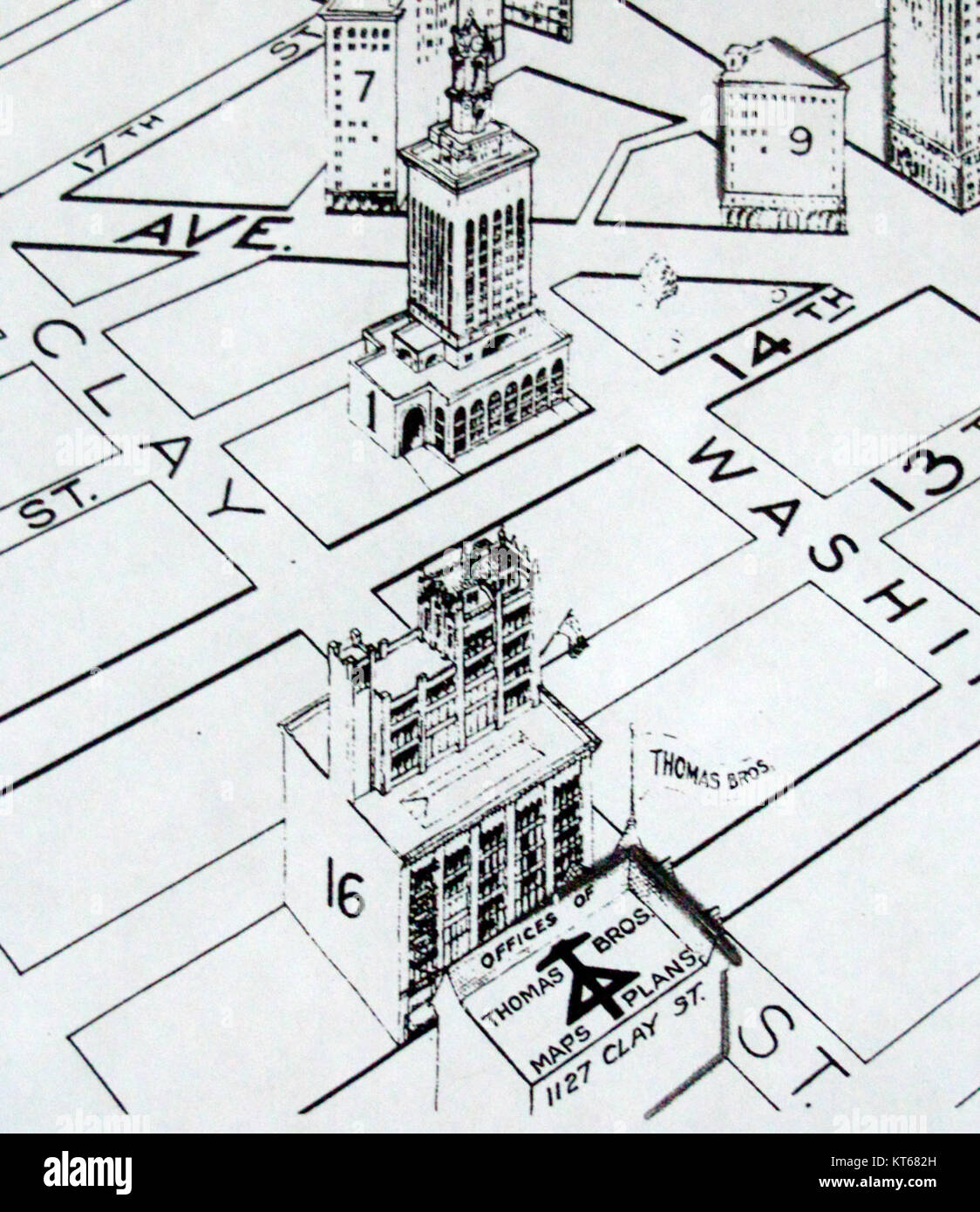 The Thomas Bros. Oakland Office is part of the Thomas Bros. mapping ...