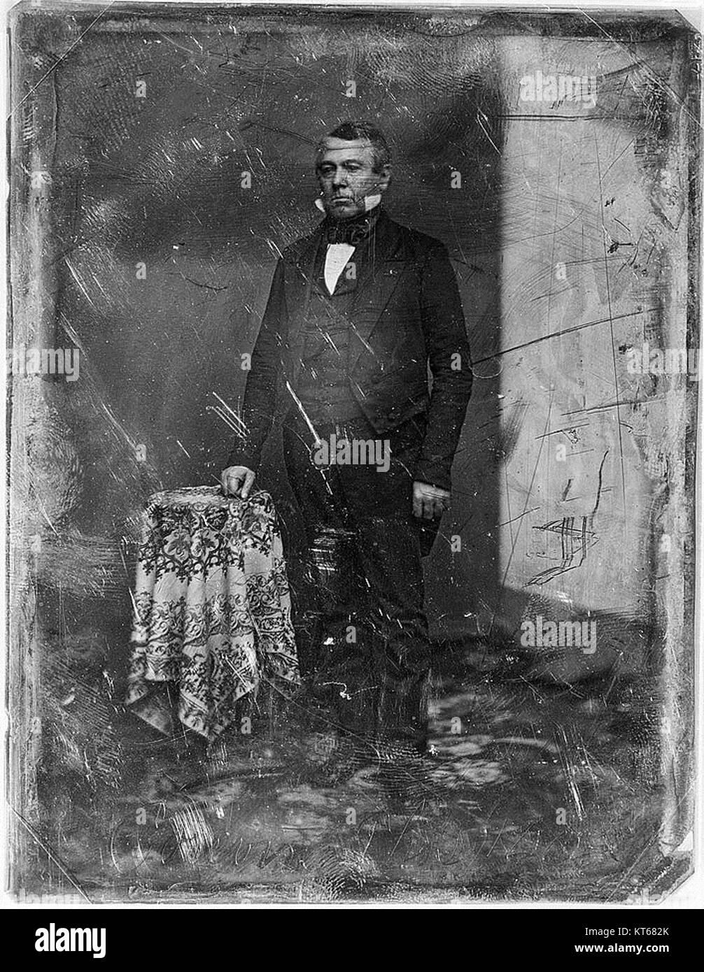 The full-length portrait of Thomas Corwin, an American politician and ...