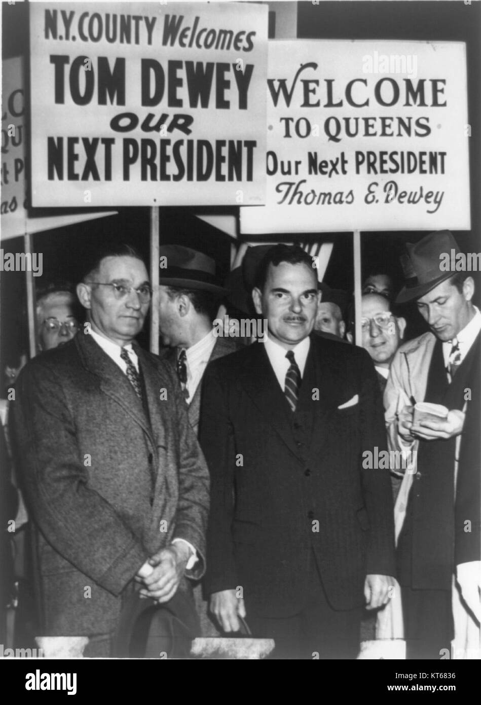 Thomas e dewey 1948 hi-res stock photography and images - Alamy