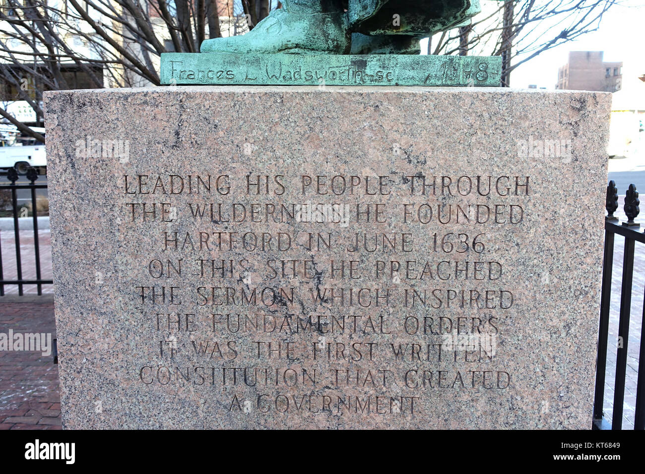 Thomas Hooker is a famous portrait painted by Frances Laughlin ...