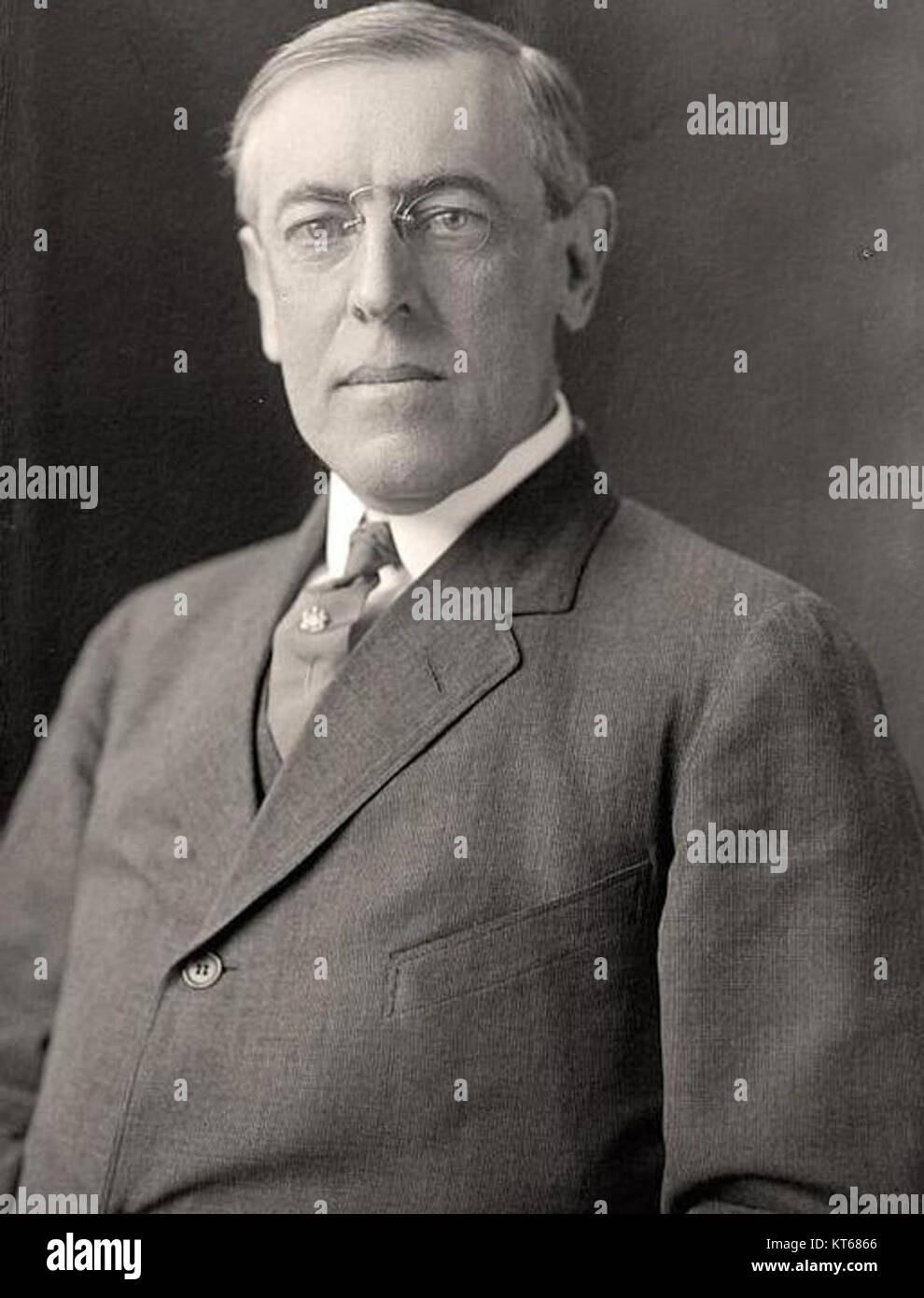 Thomas Woodrow Wilson Stock Photo - Alamy