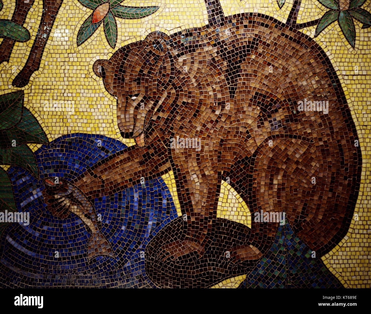 The Timberline Lodge Mosaic is a significant artistic installation ...