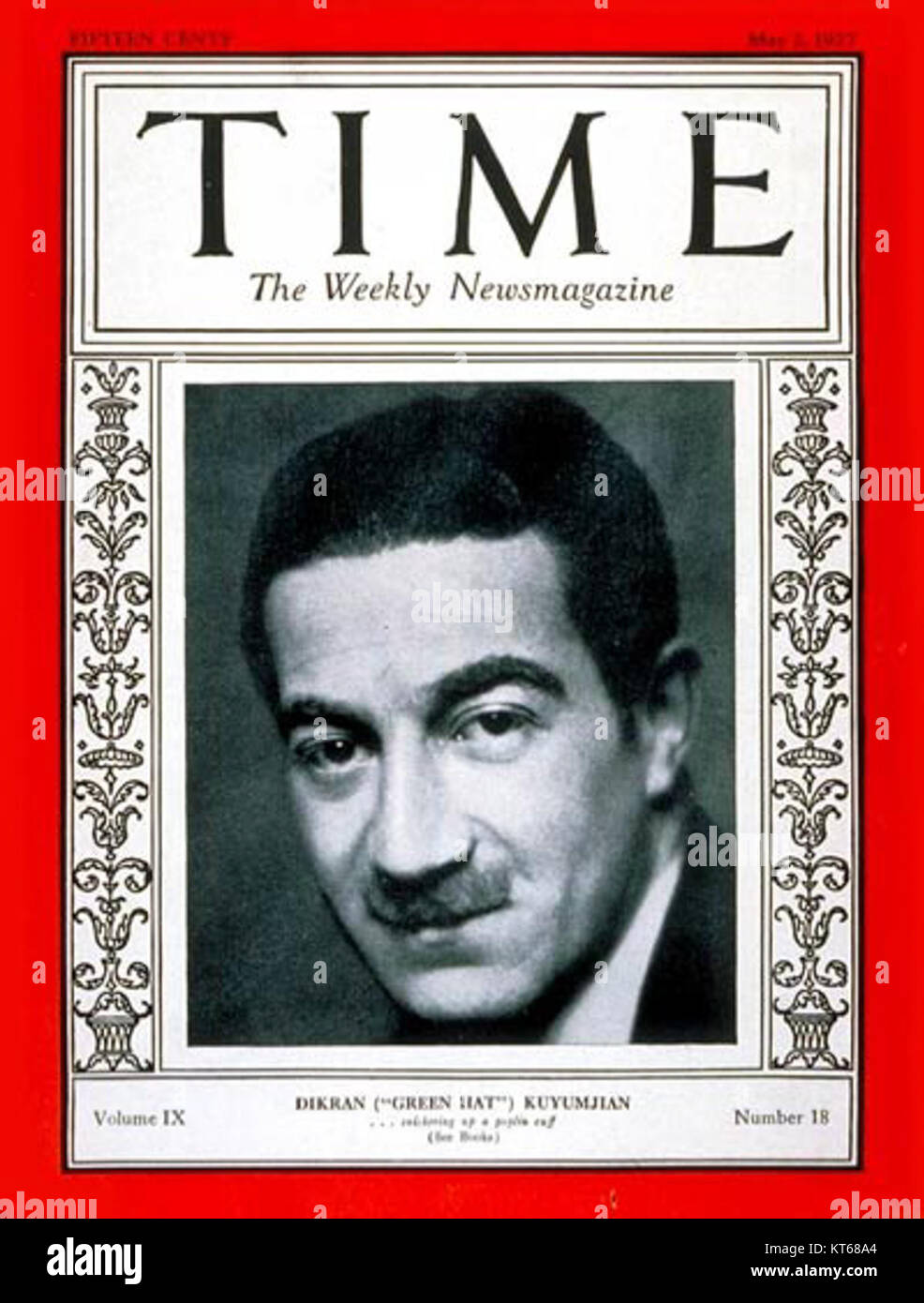 This cover of Time Magazine features Michael Arlen, an influential ...