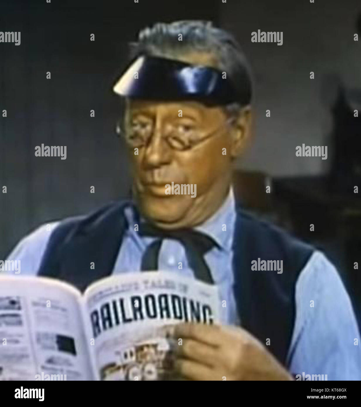 Tom Fadden appeared in *Kansas Pacific* (1953), a Western film set ...