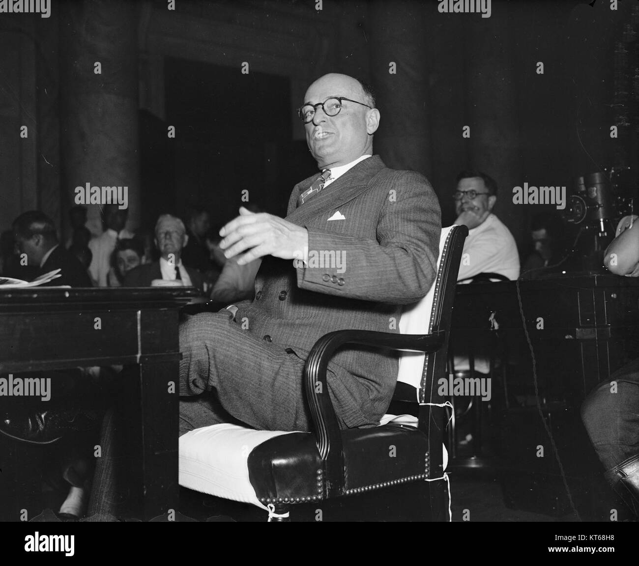 This photograph captures Tom Girdler, an American industrialist and ...
