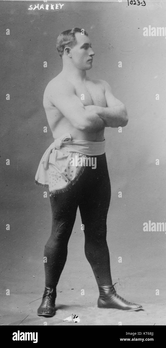 A portrait of Tom Sharkey, an individual of historical or cultural ...