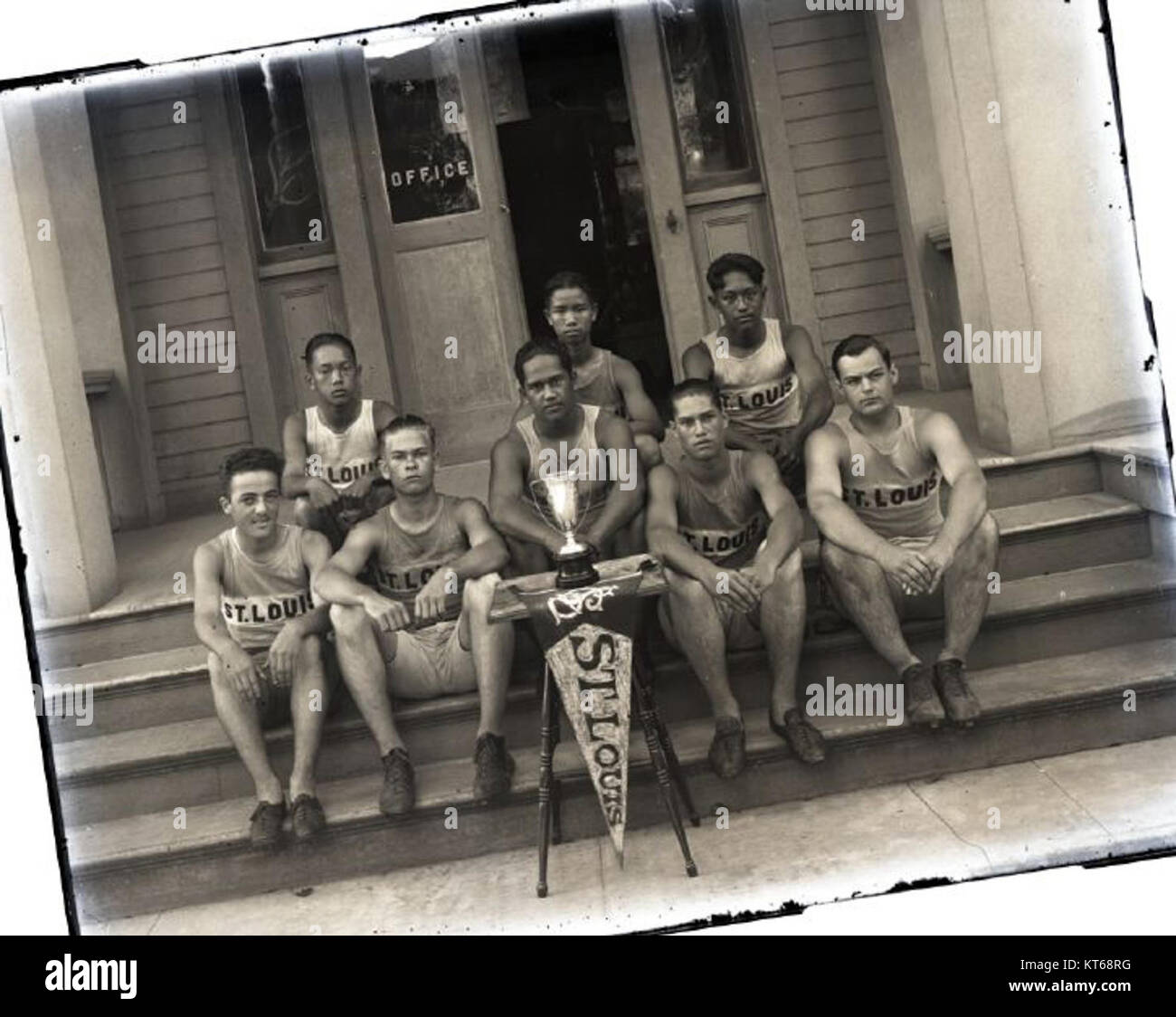 A historical photograph from the Brother Bertram Photograph Collection ...