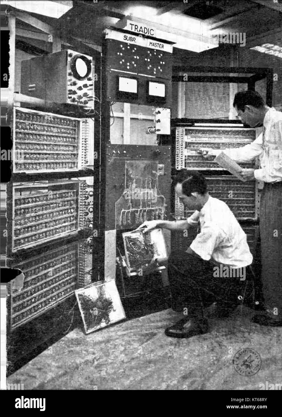 The TRADIC computer was a pioneering early computer system developed in ...