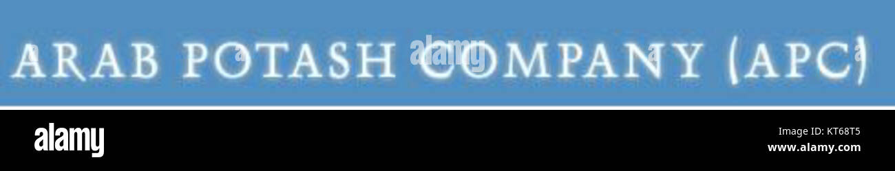 Arab Potash Company logo Stock Photo - Alamy