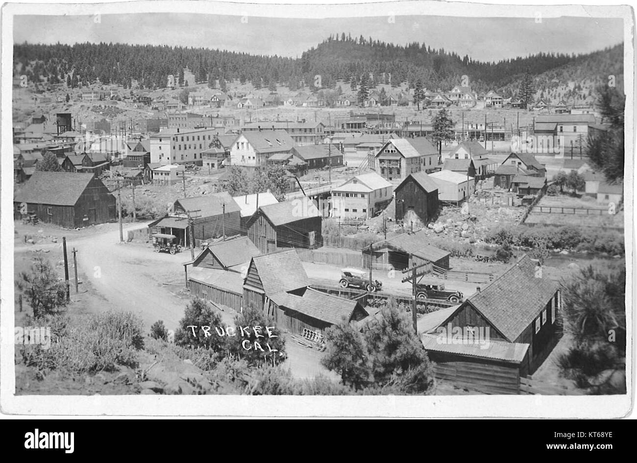 Truckee town Black and White Stock Photos & Images - Alamy