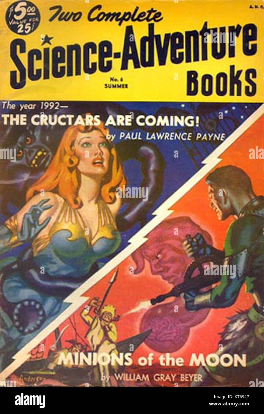 Two complete science adventure books from 1952, offering thrilling ...