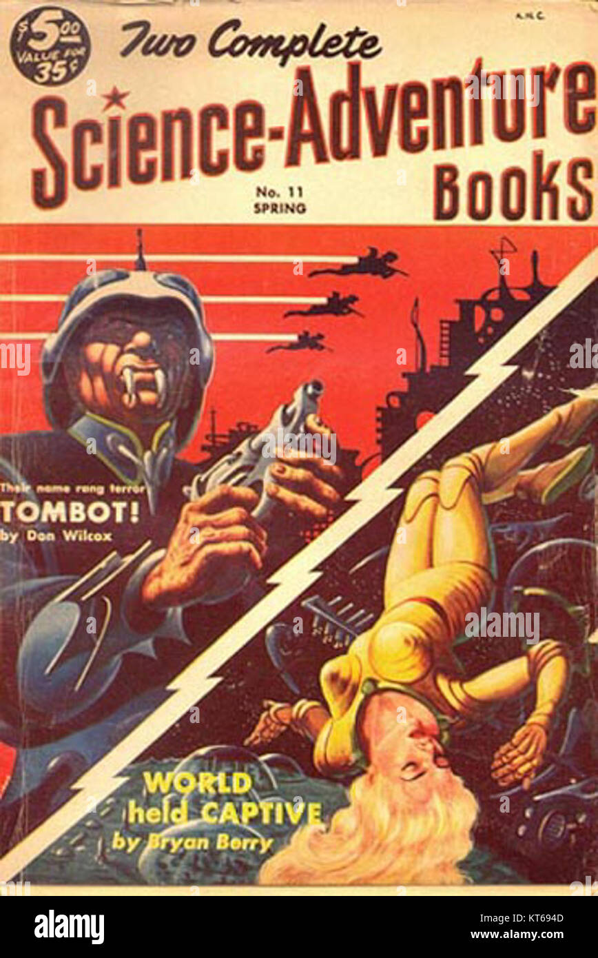 This title refers to a pair of science adventure books from 1954. The ...