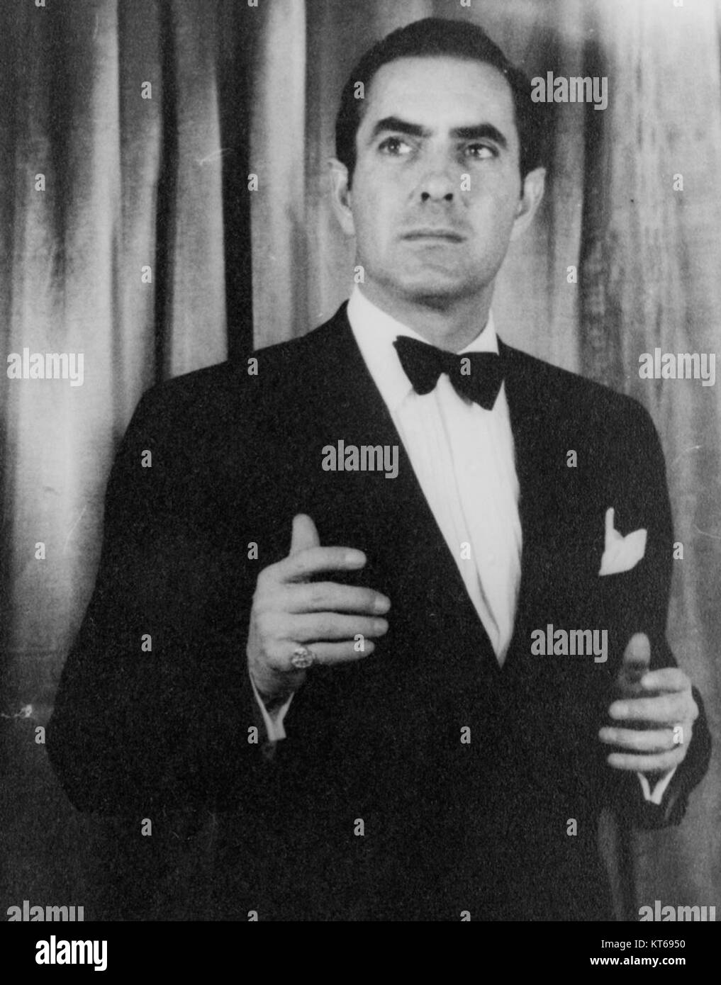 Tyrone Power was a prominent American actor, known for his roles in ...