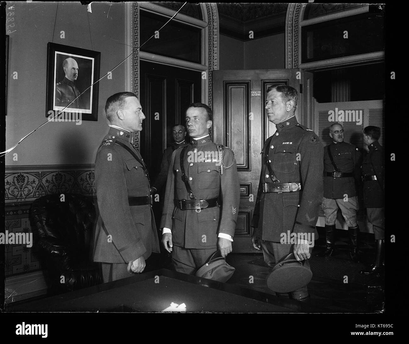 This image features Theodore Roosevelt Jr. in military uniform ...