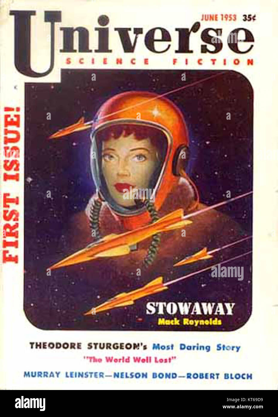 This science fiction magazine, Universe, was published in 1953 and ...