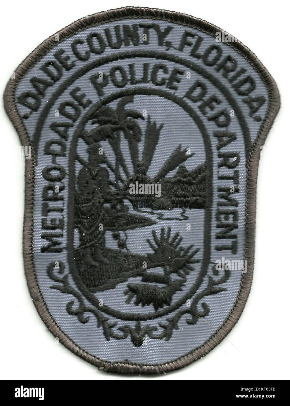 This image shows a police vehicle from the Dade County Police ...