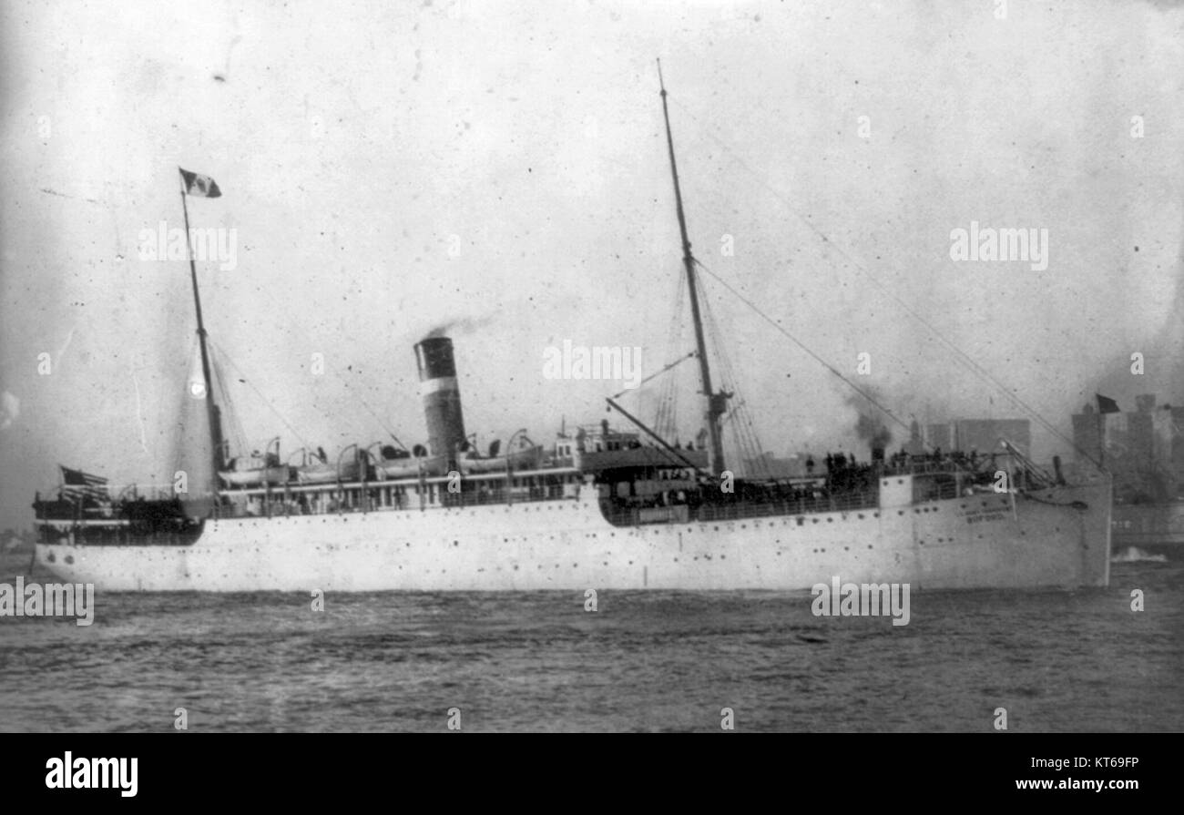 The USAT Buford, a transport ship commissioned in 1907, was used for ...