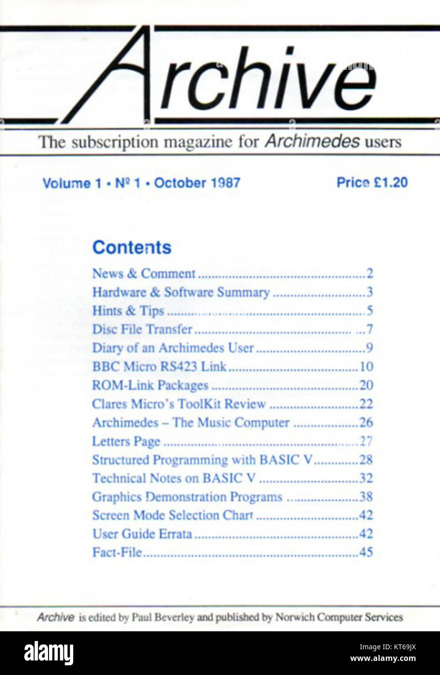 Magazine front cover hi-res stock photography and images - Alamy