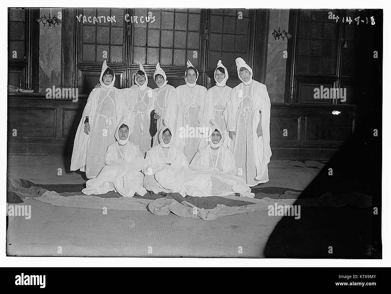 A photograph depicting a vacation circus, showcasing a blend of leisure ...