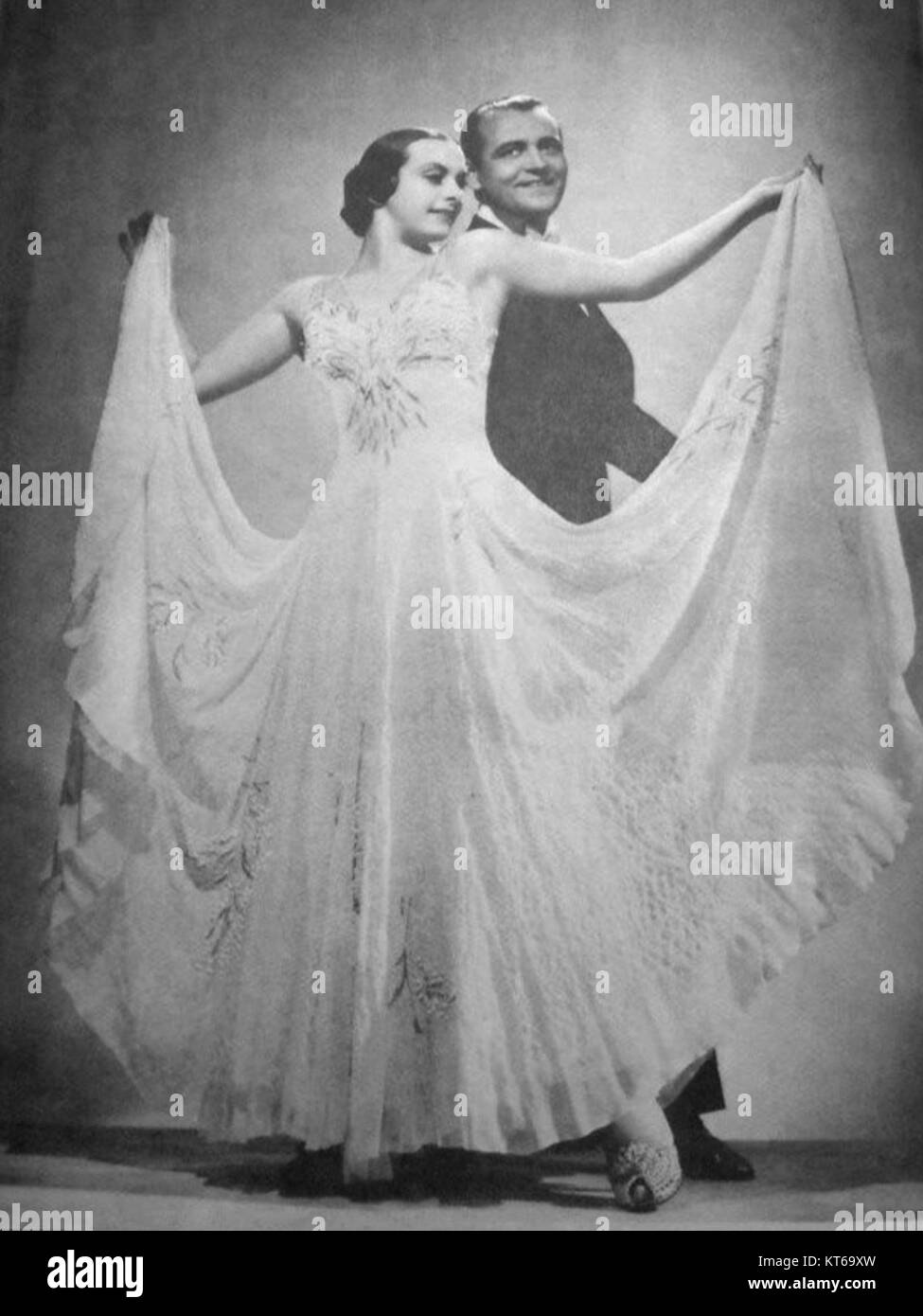 A scene from the film *Veloz and Yolanda*, a 1940s crime drama that ...