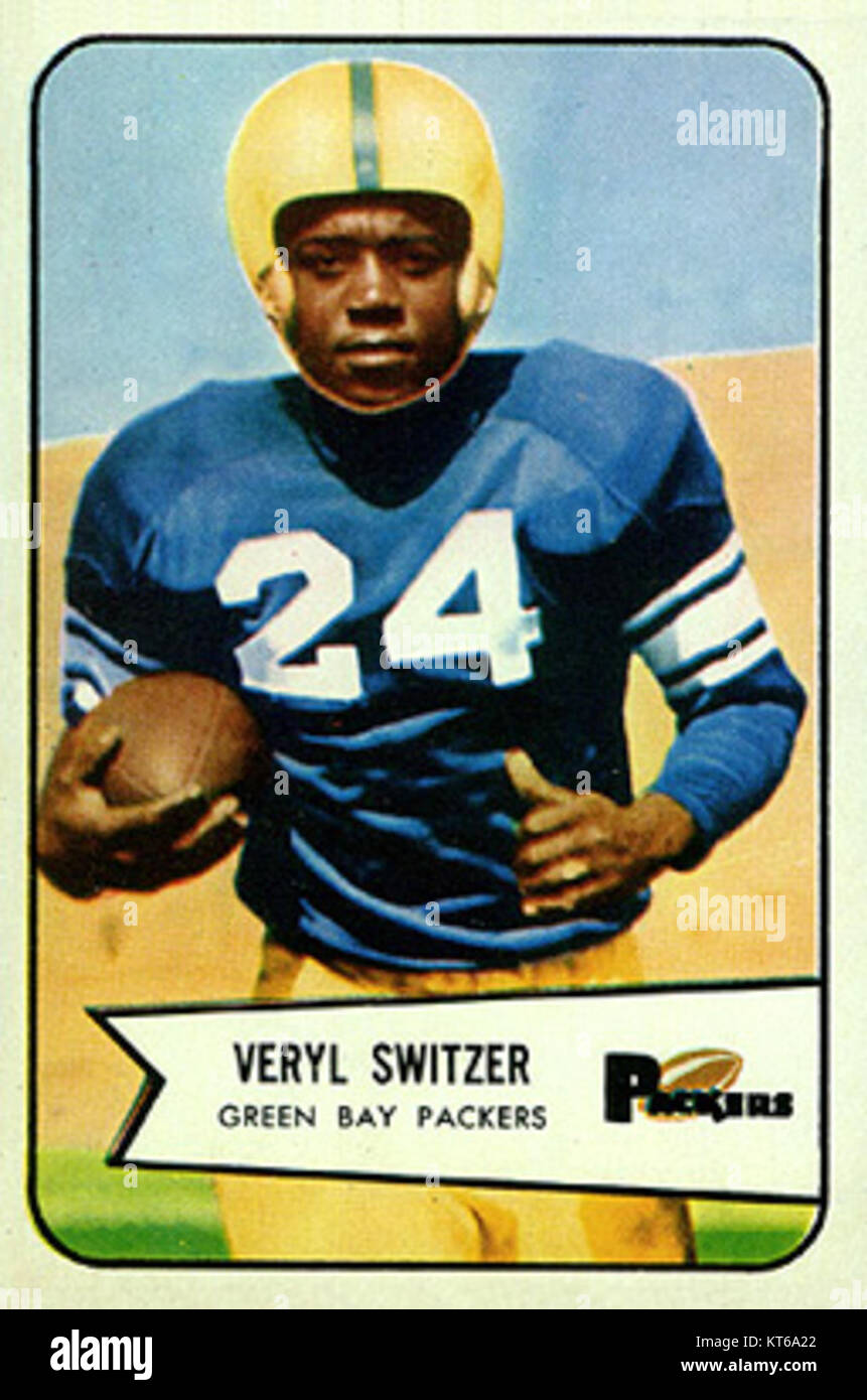 Veryl Switzer was a professional baseball player featured in the 1954 ...