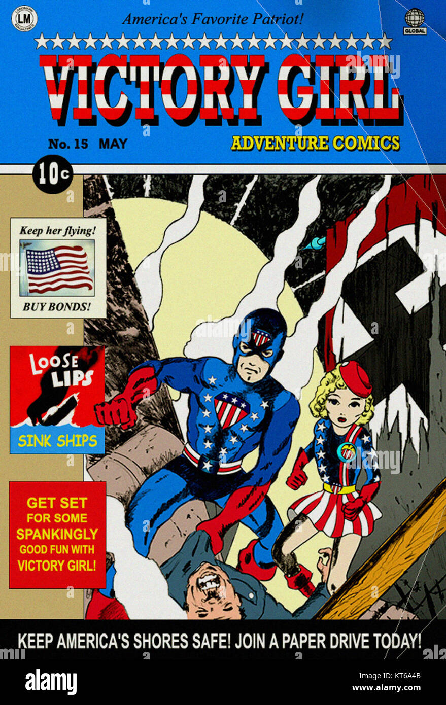 Victory Girl is an iconic symbol from World War II, often seen in ...