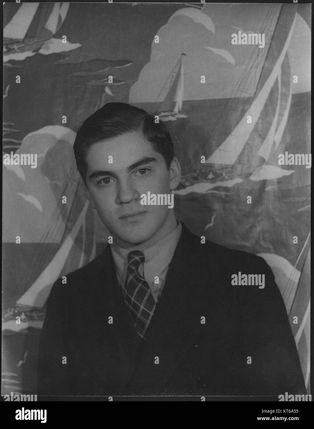 This photograph captures Victor Kraft, taken in 1935. Victor Kraft was ...