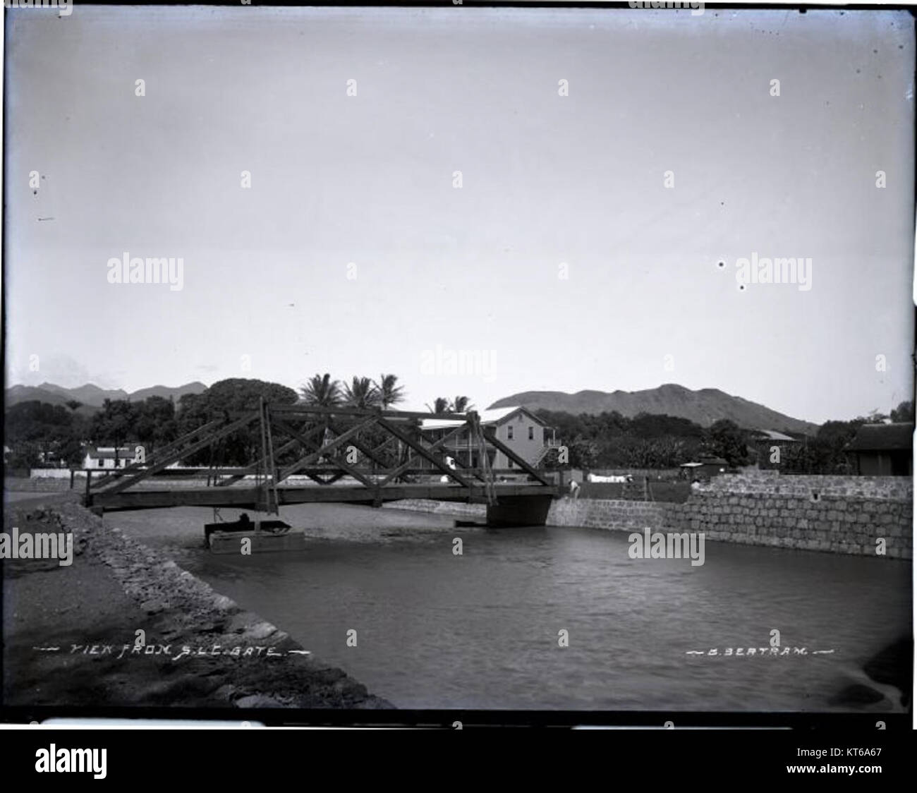 View From Saint Louis College Gate photograph by Brother Bertram Stock ...