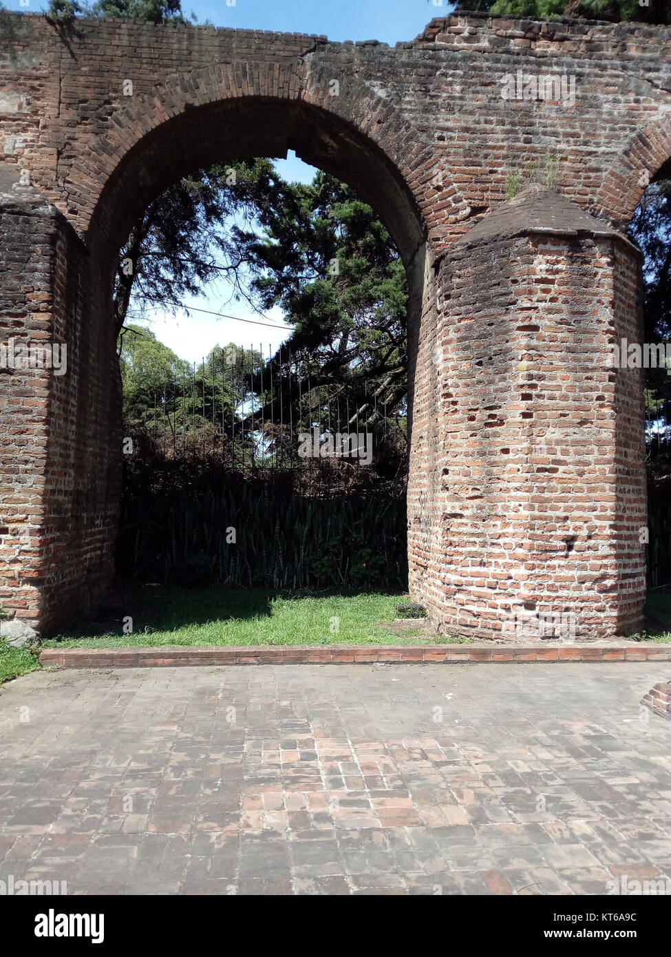 The Arc of the Pinula Aqueduct is a historical structure located in ...