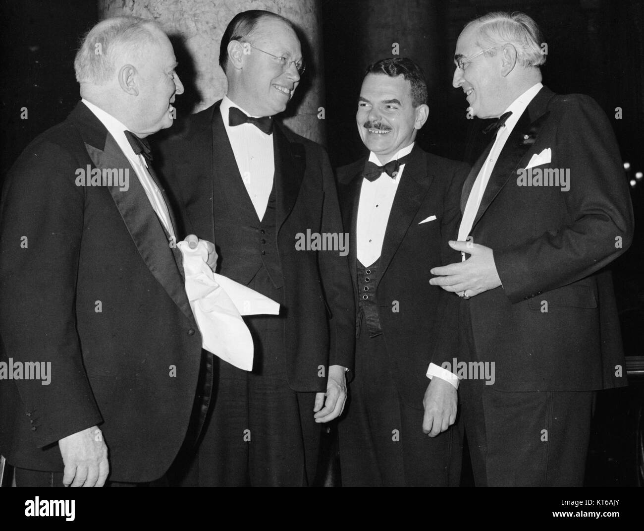 The image shows four prominent American political figures: W.A. White ...