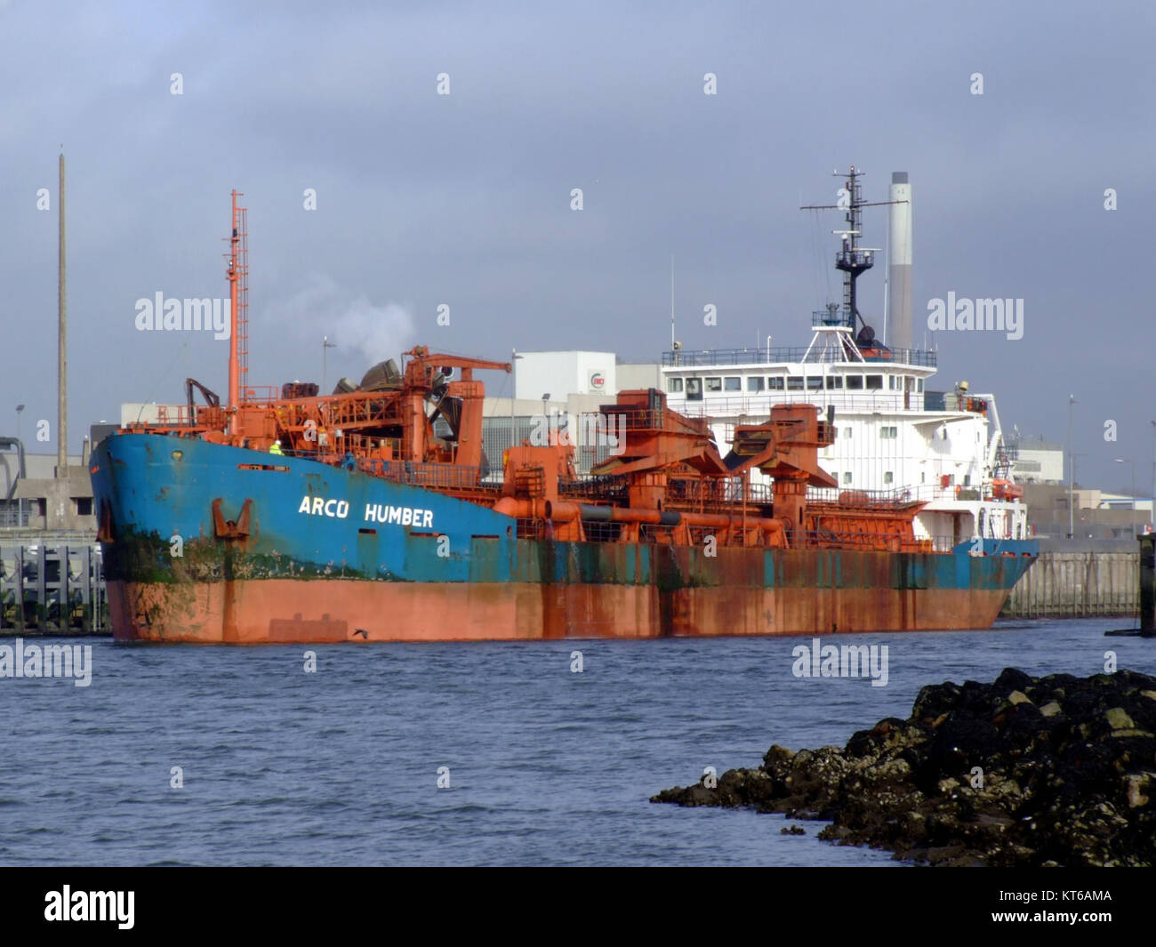 The Arco Humber P2 is a vessel located at the Port of IJmuiden in ...