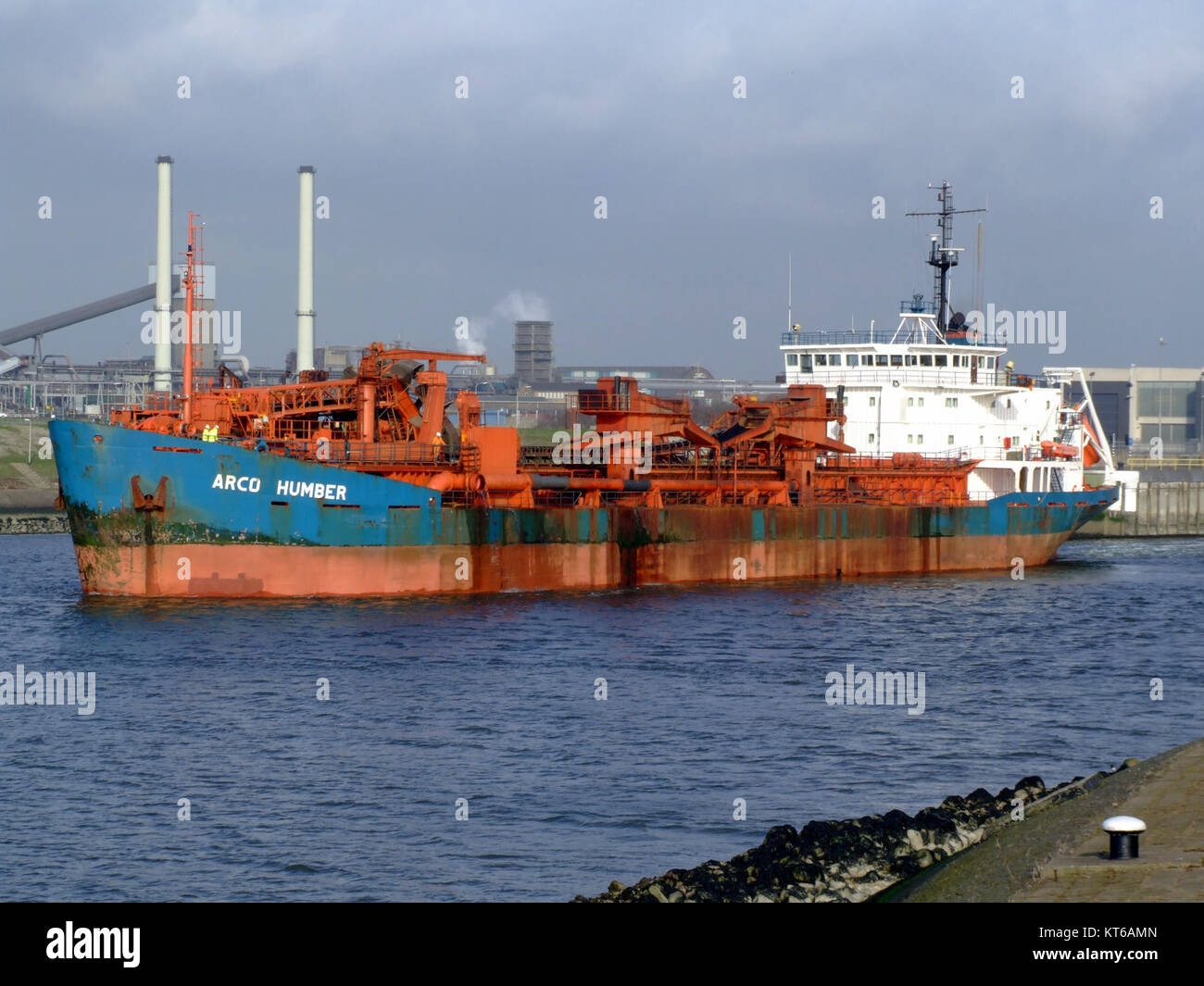 The Arco Humber P3 is a vessel captured at IJmuiden, the Port of ...