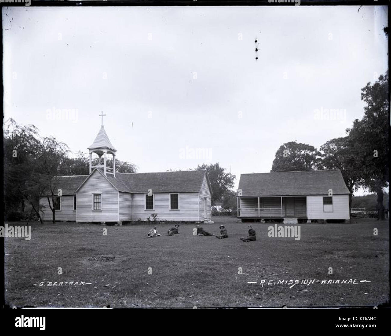 This photograph by Brother Bertram captures the Waianae Roman Catholic ...