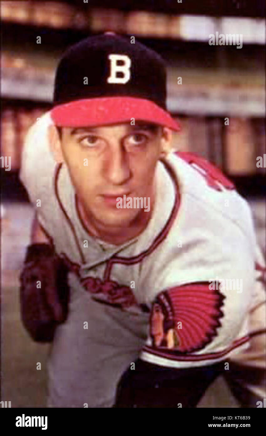 Warren Spahn 1953 Stock Photo - Alamy