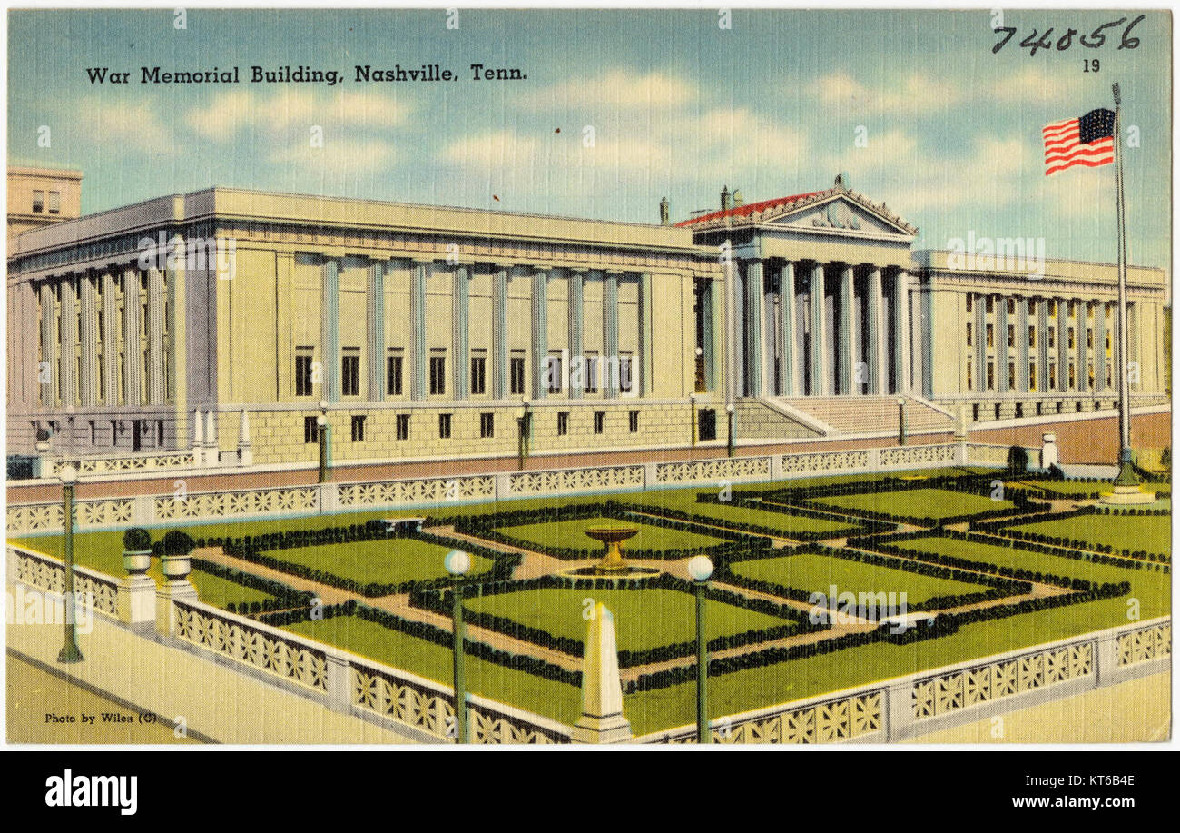 The War Memorial Building in Nashville, Tennessee, is a historic ...