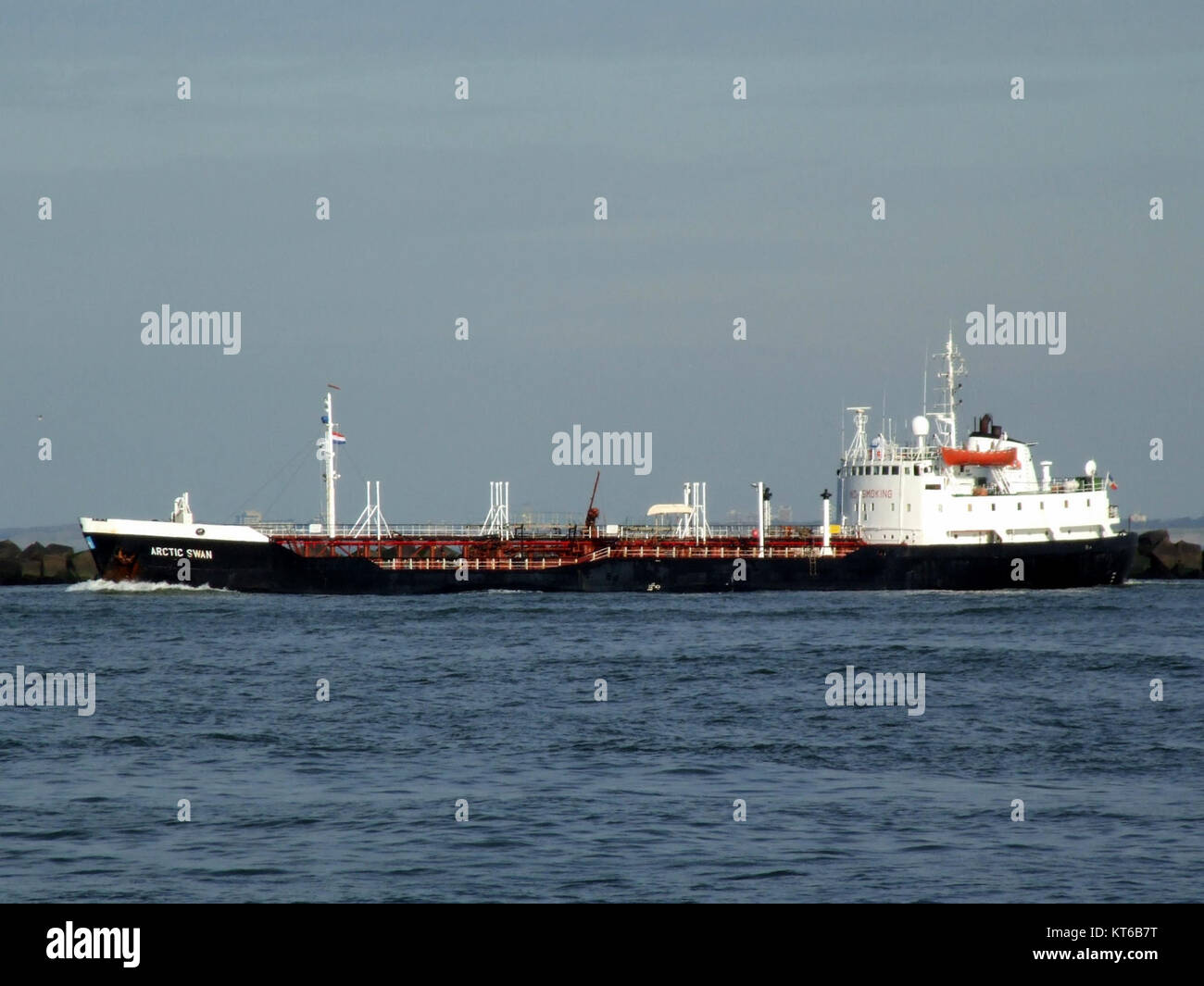 The Arctic Swan, a vessel identified by IMO number 7005982, is seen ...